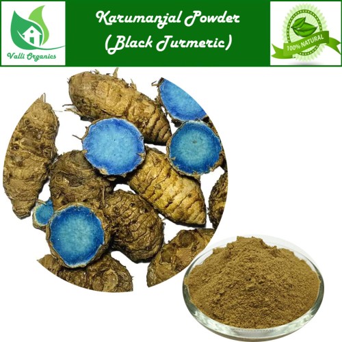 Karumanjal Powder - Black Turmeric online at low price in Valli Organics