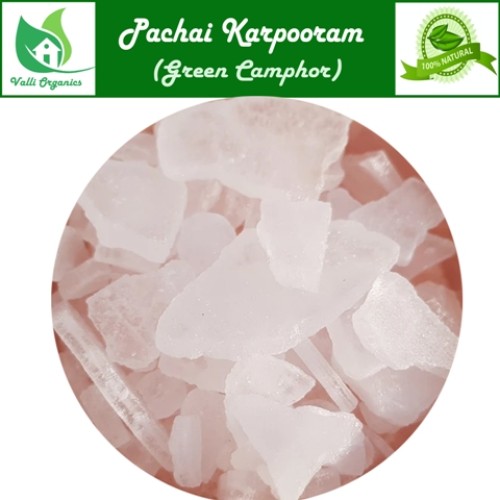 Pachai Karpooram - Green Camphor online at low price in Valli Organics