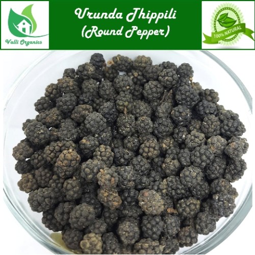 Gundu Thippili - Round Pepper online at low price in Valli Organics